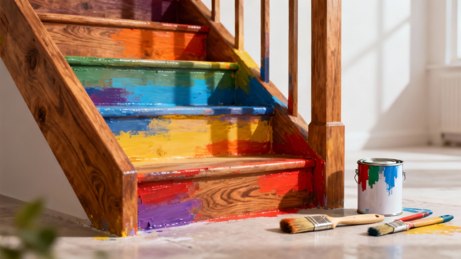 Peinture Pour Escalier En Bois